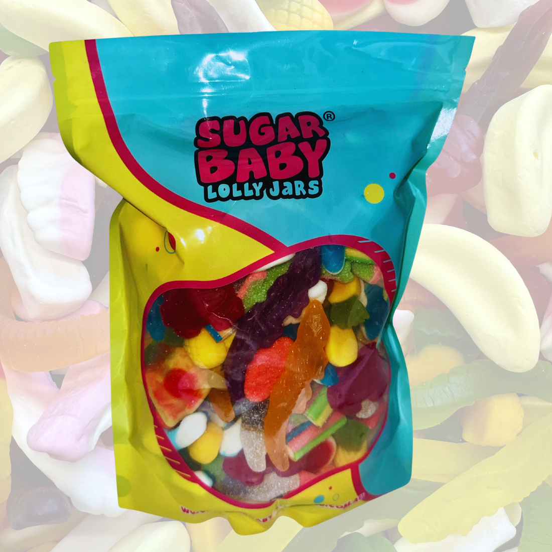 Pick and Mix Lollies in a Jar – SUGAR BABY LOLLY JARS
