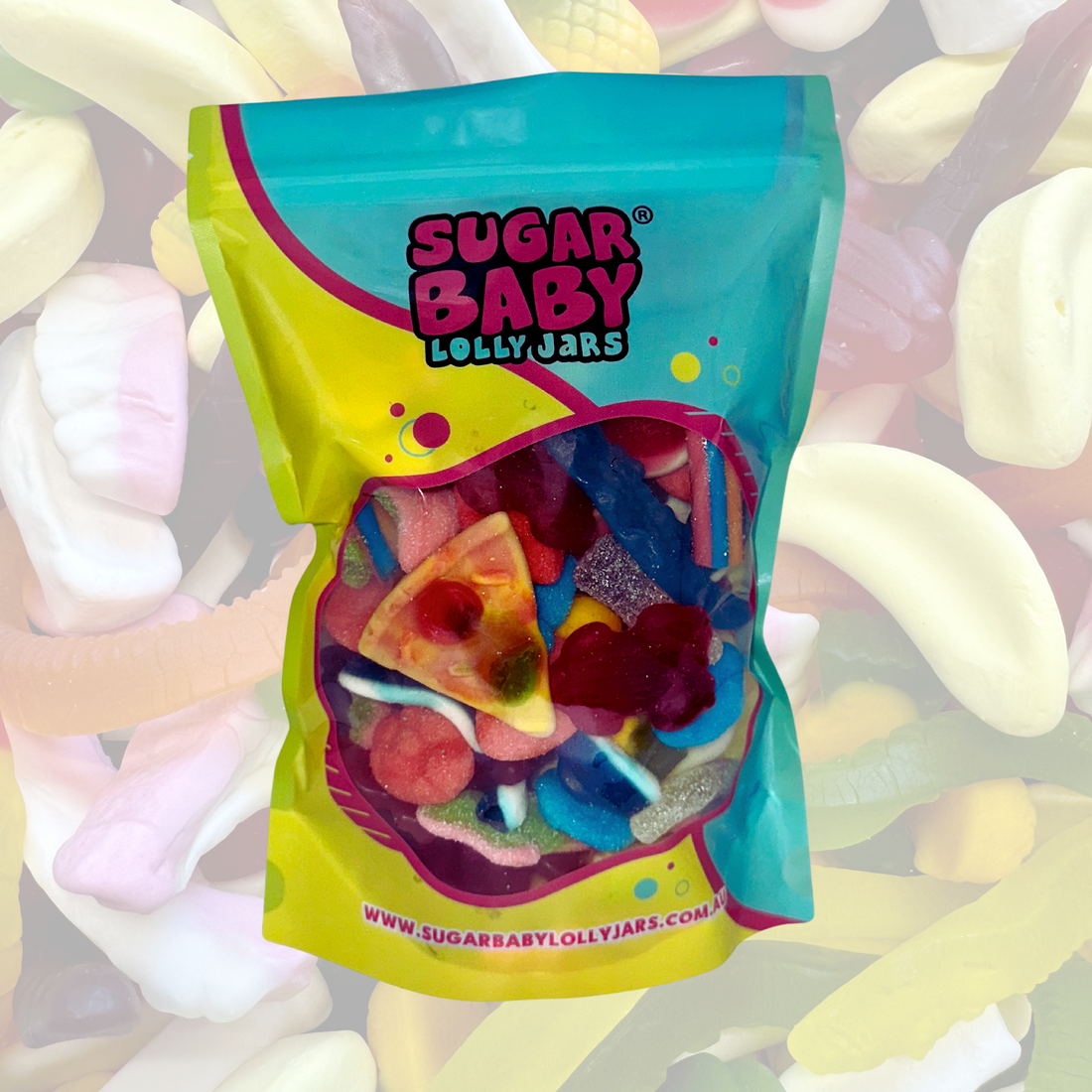 Pick and Mix Lollies in a Jar – SUGAR BABY LOLLY JARS