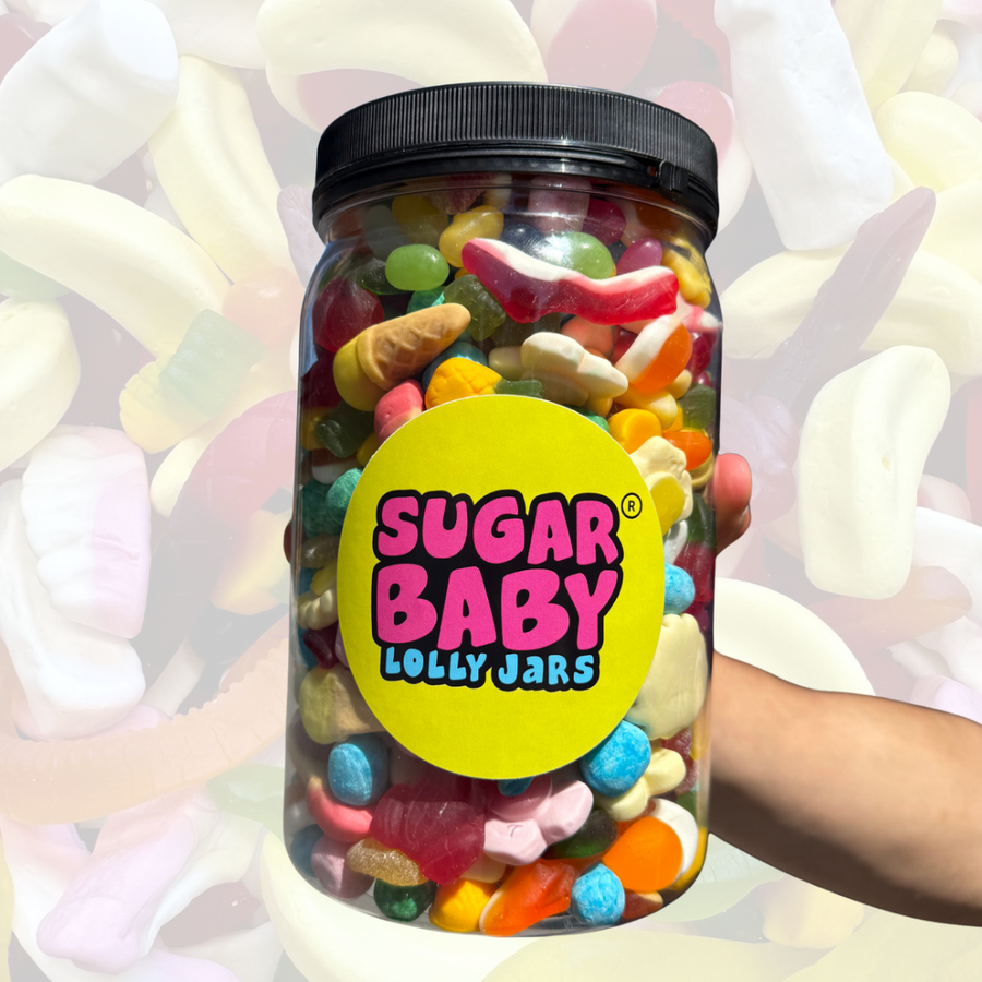 Large Lolly Jar | Custom Lolly Jars – SUGAR BABY LOLLY JARS