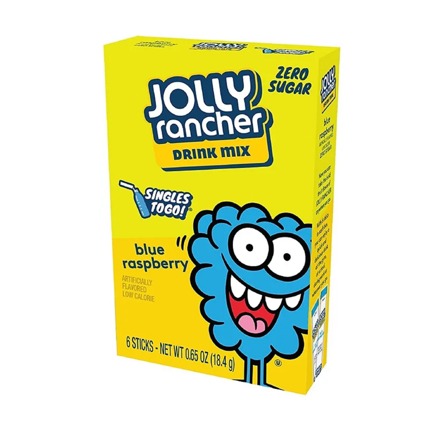 Jolly Rancher Blue Raspberry Drink Singles – SUGAR BABY LOLLY JARS