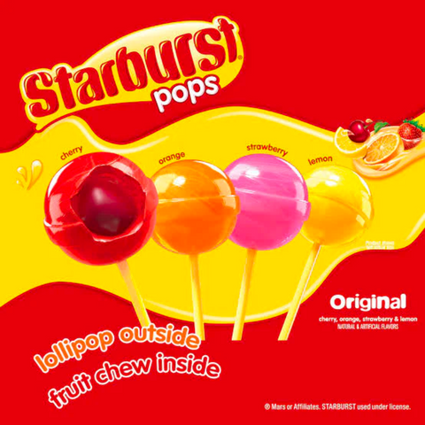 Starburst Lollies – SUGAR BABY LOLLY JARS