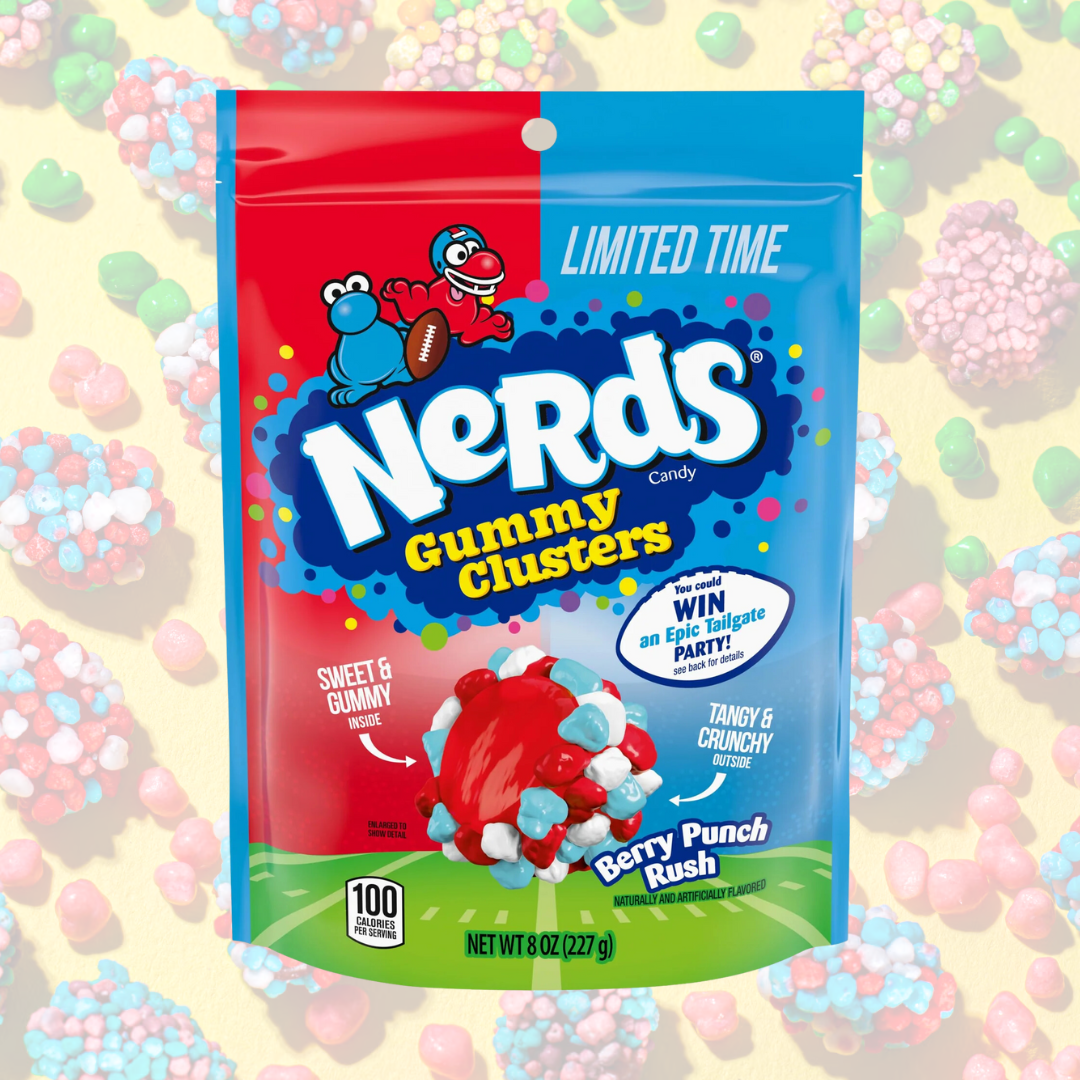 Nerds Gummy Clusters – SUGAR BABY LOLLY JARS