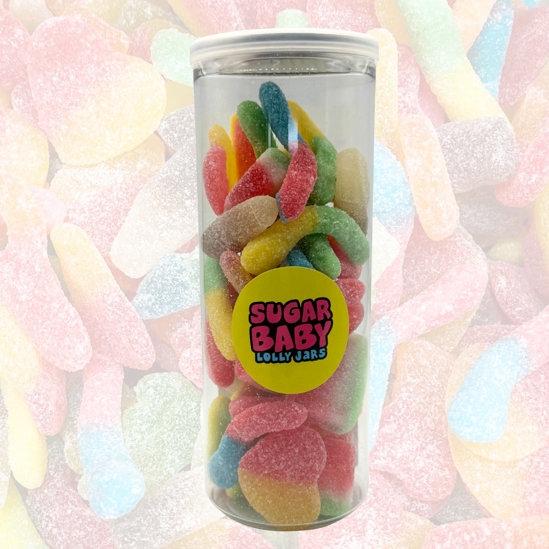 WHAT'S HOT – SUGAR BABY LOLLY JARS