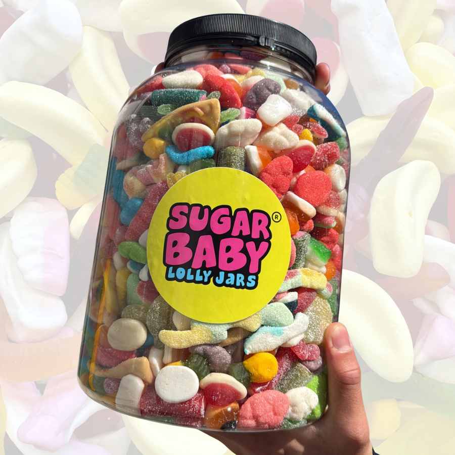 Personalised Lolly Jars! – SUGAR BABY LOLLY JARS
