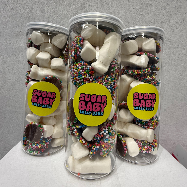 Personalised Lolly Jars! – SUGAR BABY LOLLY JARS