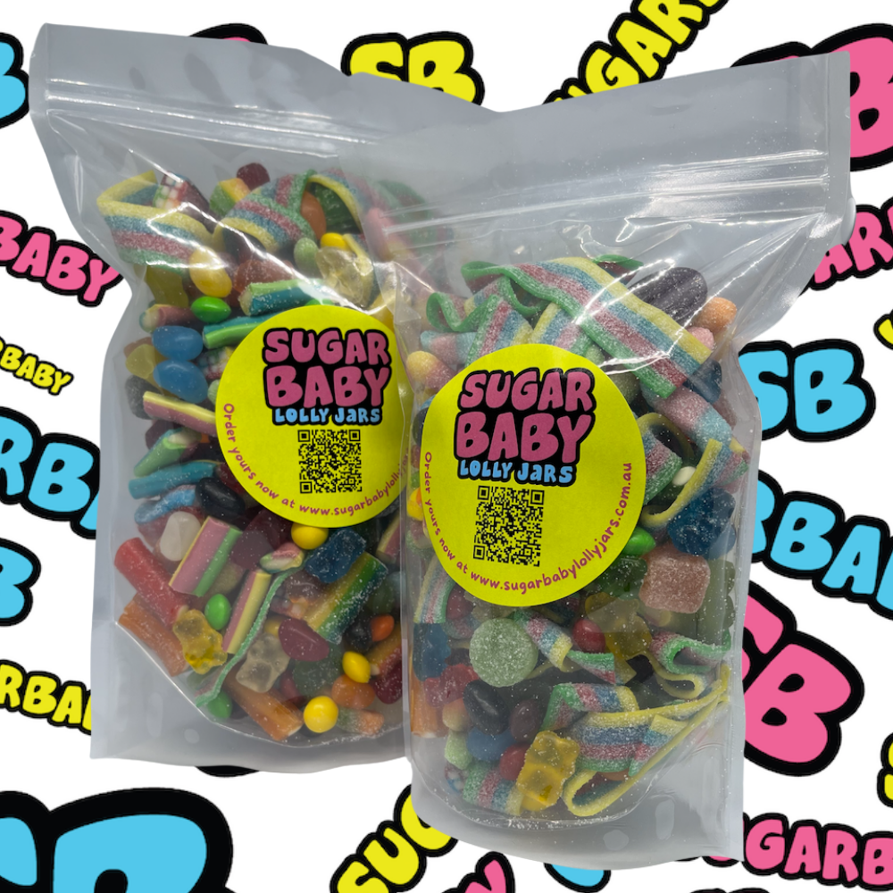 Custom Lolly Mixes! – SUGAR BABY LOLLY JARS